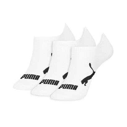 Kit 3 Pares Meia Puma Sapatilha Invisível Esportiva Unissex - Branco | Netshoes