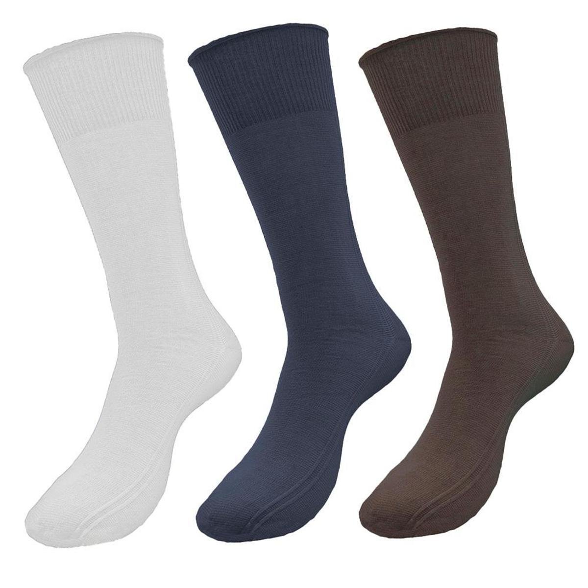 Kit 3 Pares Meias Social Clássica Cano Alto Masculina Básica - Cinza ...