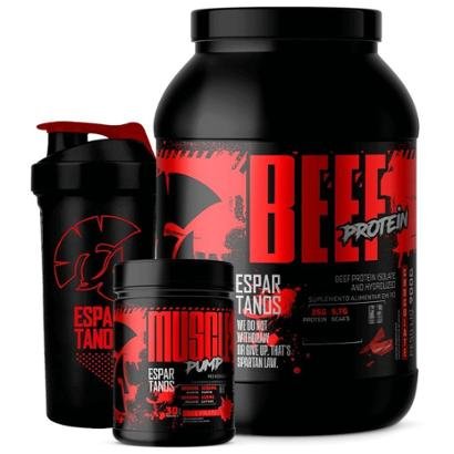 Kit Beef Protein + Pré-Treino Frutas Vermelhas + Shaker - undefined ...