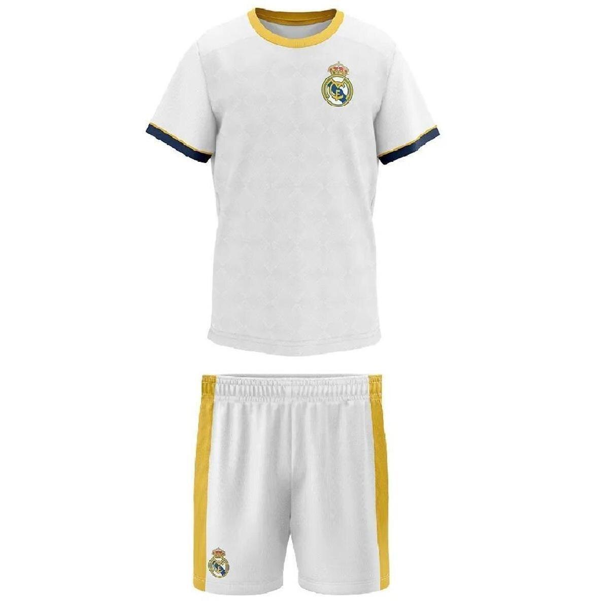 Kit Braziline Real Madrid Mini Craque Juvenil - Branco | Netshoes