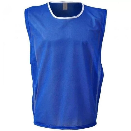 Kit com 10 Coletes de Futebol na Cor Azul - TRB - Azul | Netshoes