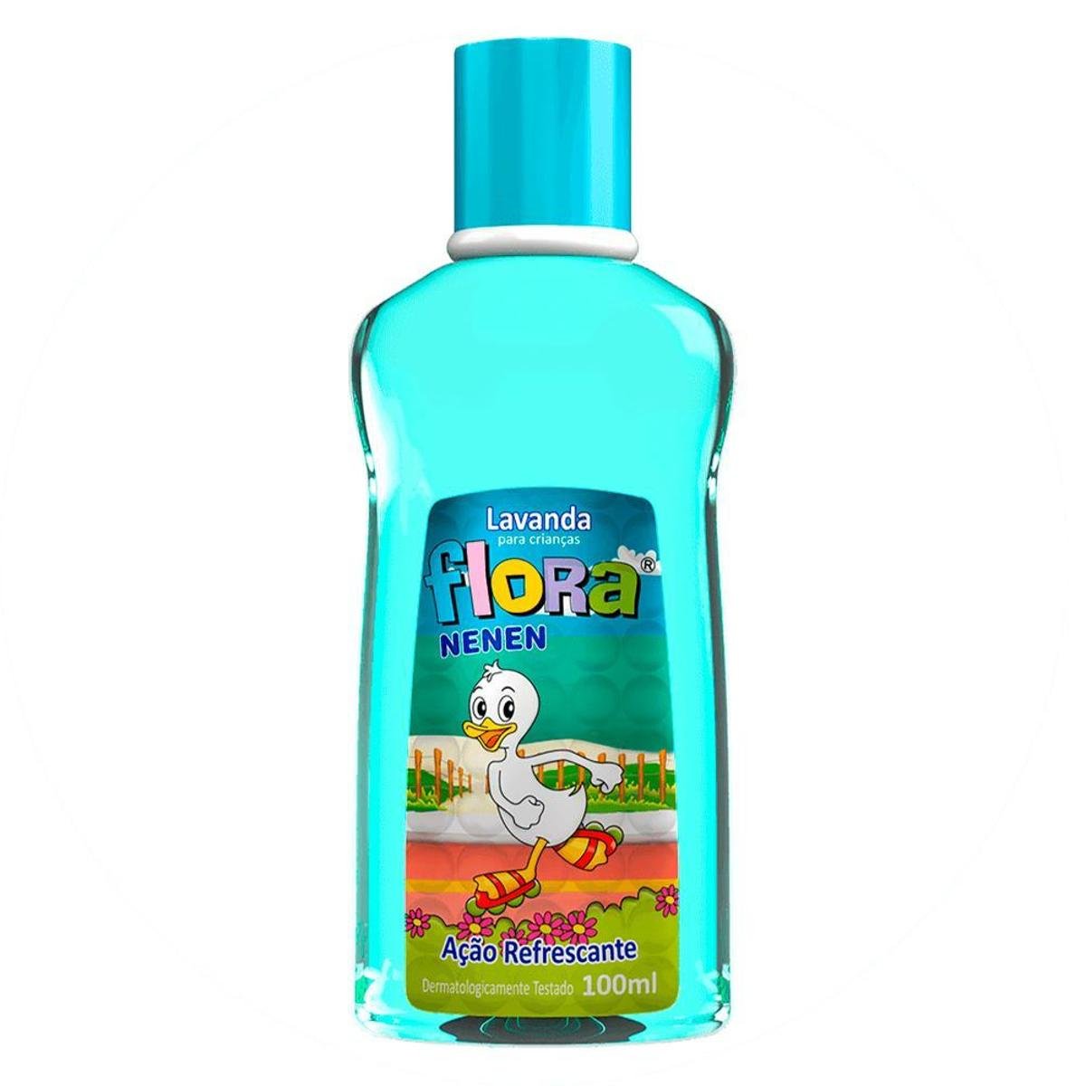 Kit com 6 Deo Colônia Flora Nenen Lavanda para Crianças Ação ...