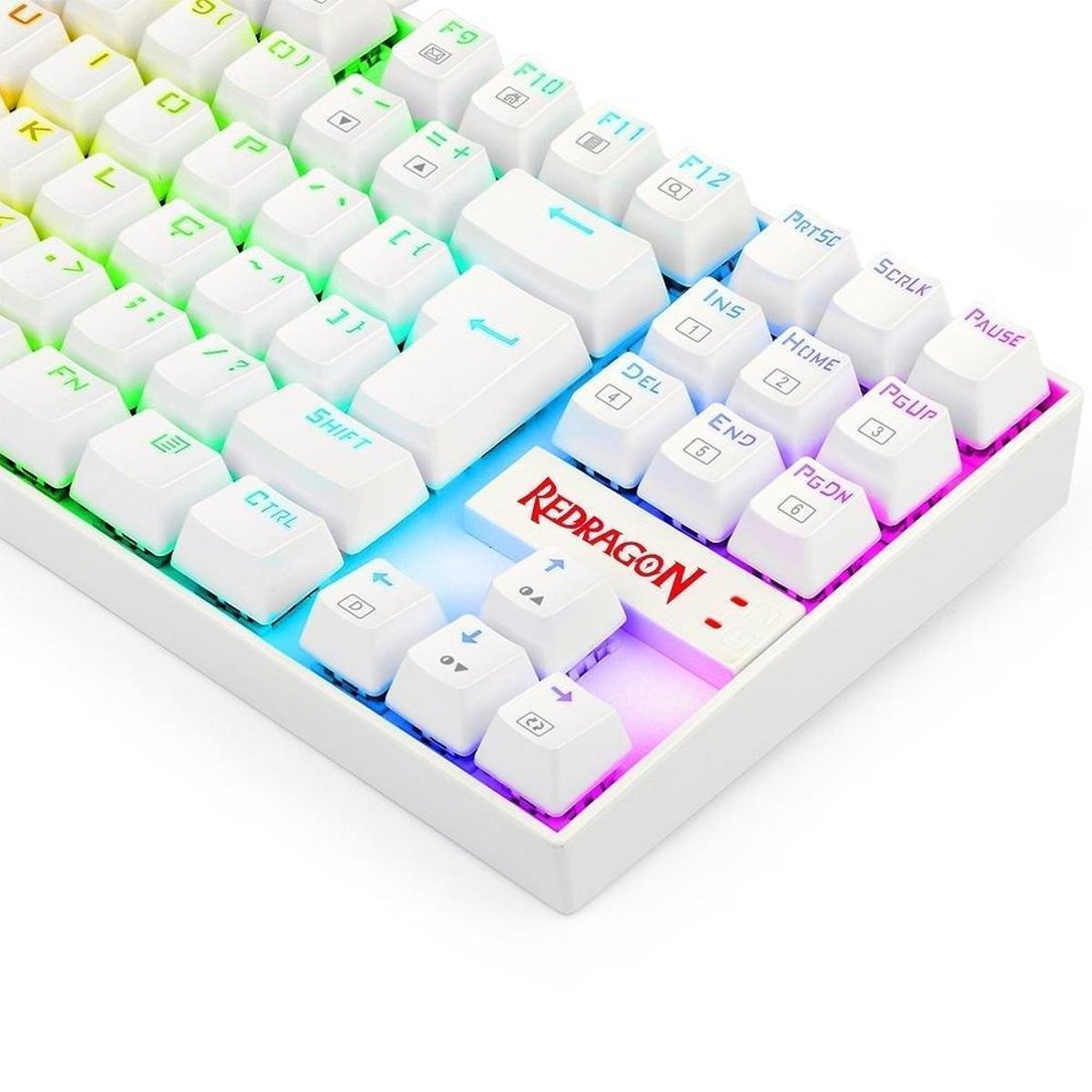 Kit Gamer Redragon RGB, Headset Lamia 2, Drivers 40mm + Teclado Kumara ...