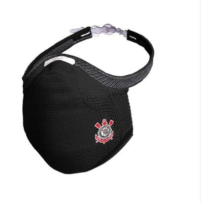 Kit Máscara Fiber Knit Sport Corinthians + 30 Filtros de Proteção ...