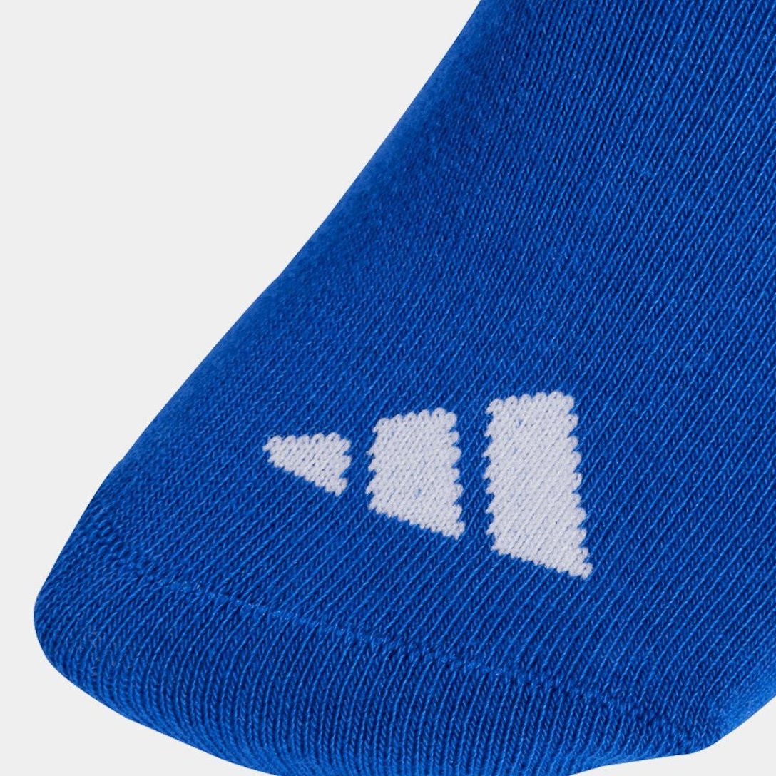 Kit Meia Infantil Adidas Crew Com 3 Pares - Branco | Netshoes