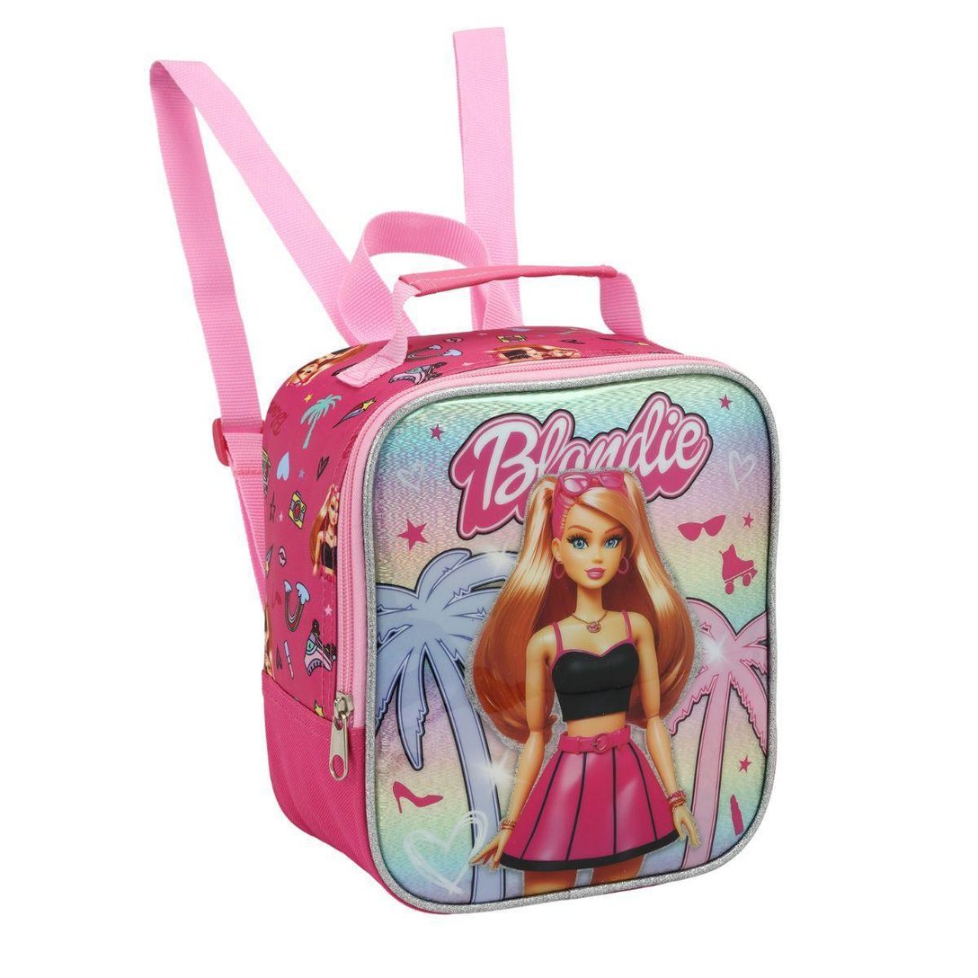 Kit Mochila Rodinhas Barbie Princess Blondie Lancheira Estojo Escolar ...