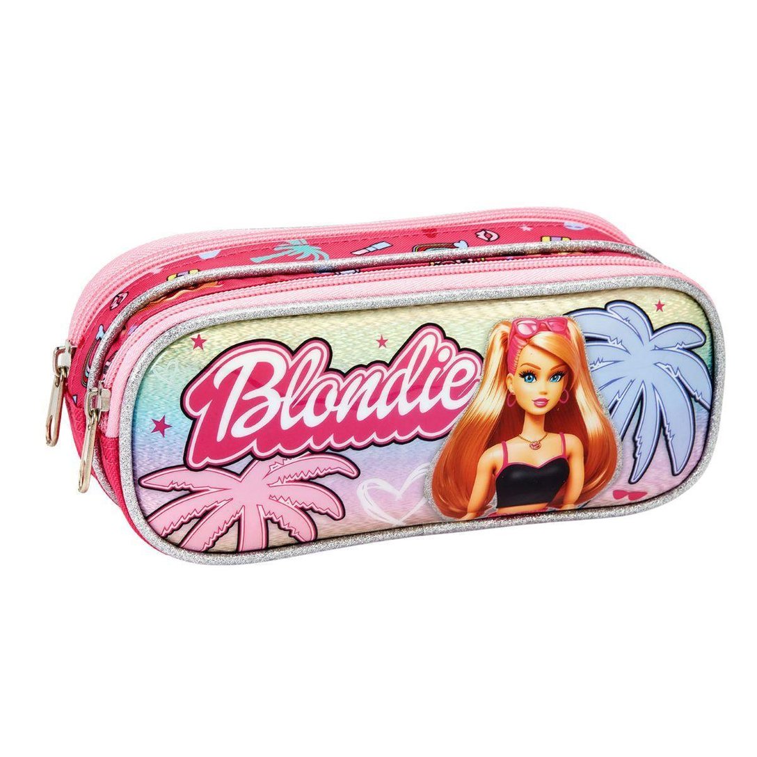 Kit Mochila Rodinhas Barbie Princess Blondie Lancheira Estojo Escolar ...