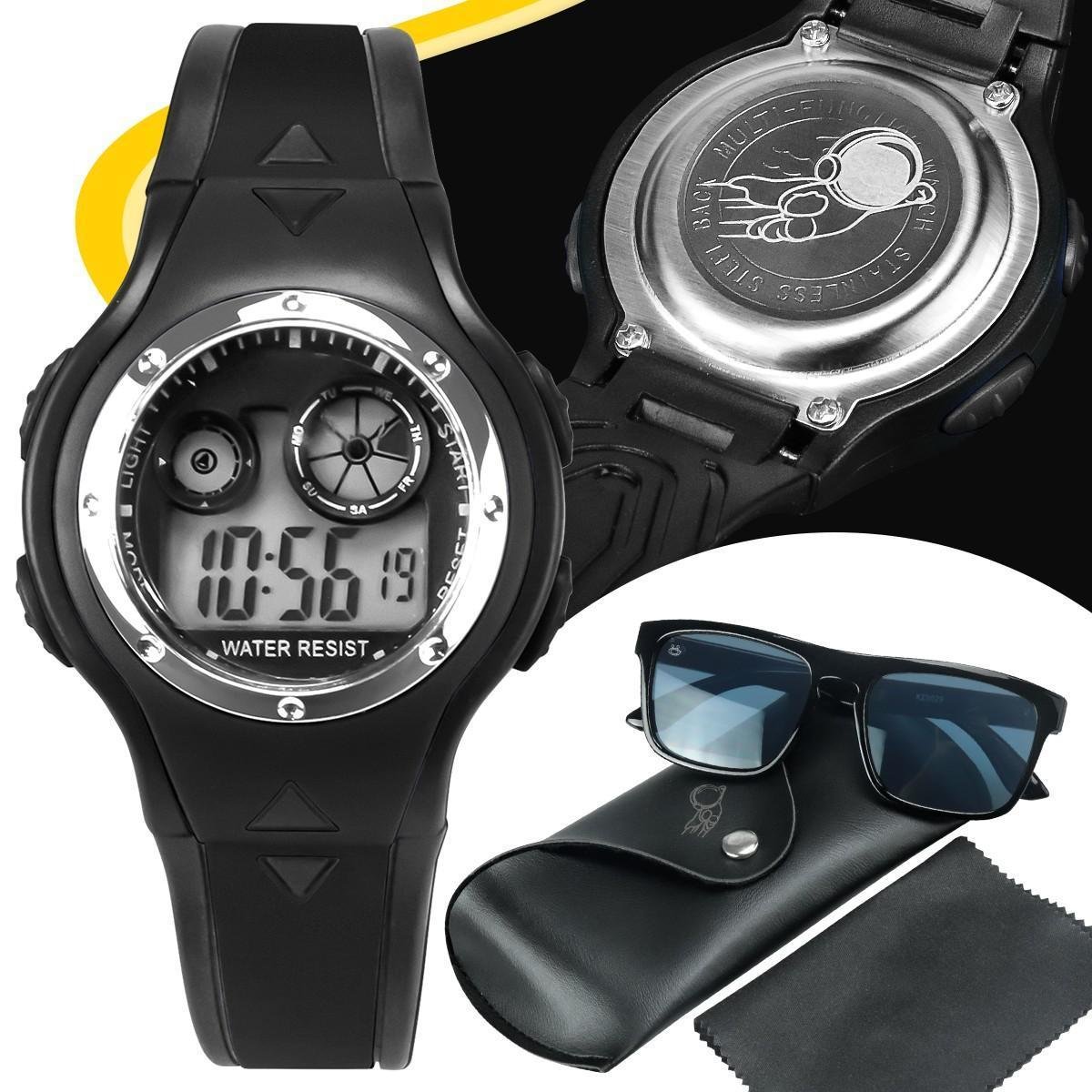 Kit Relógio Infantil Orizom Kids + Óculos G7 - Preto | Netshoes