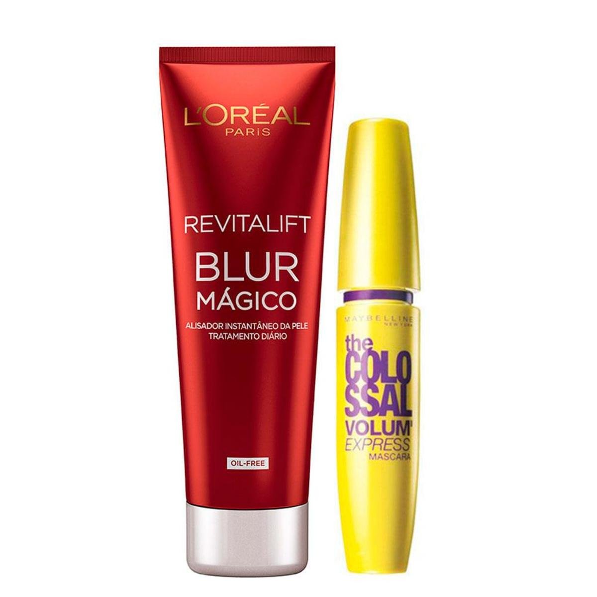 Kit Revitalift Blur L'Oréal Paris + The Colossal Volum' Express ...