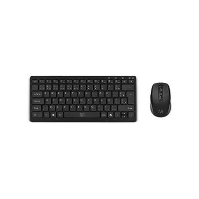 Kit Teclado e Mouse Sem Fio Multilaser USB 2.4GHz Recarregável DPI ...