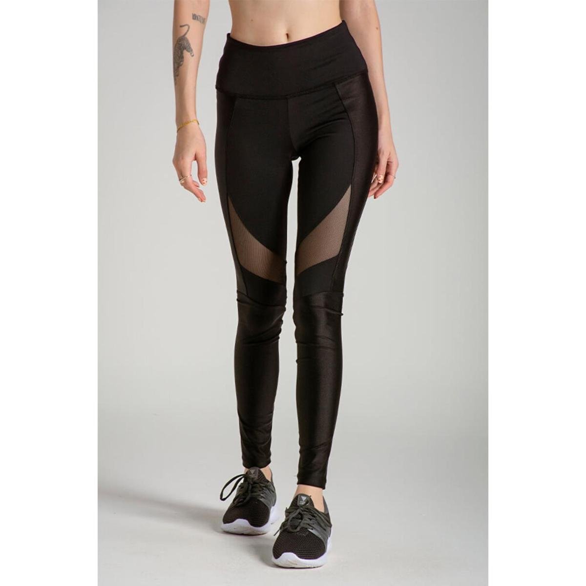 Legging LARULP Atenas Liz Essential Preto - Preto | Netshoes