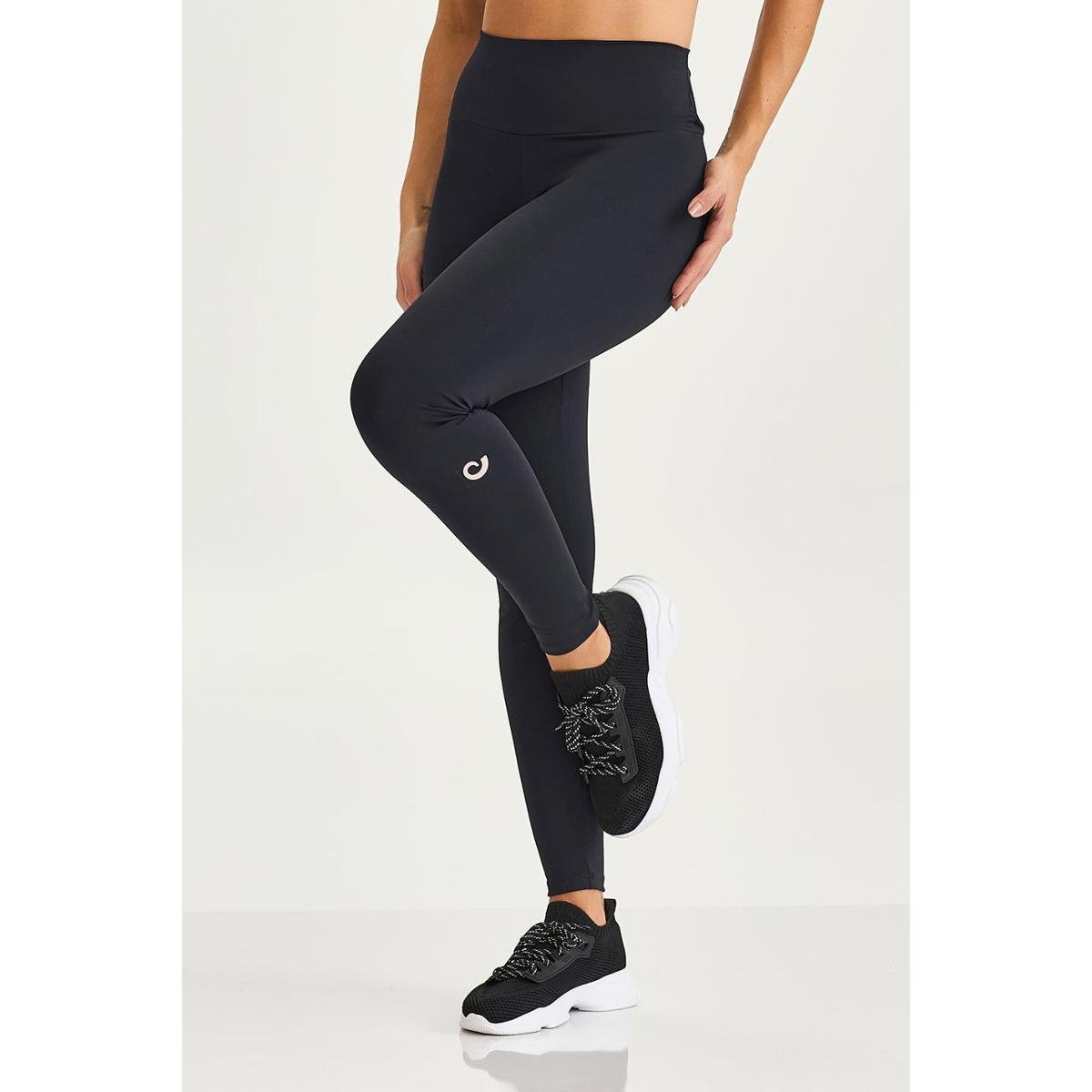 Legging Nakay com Logo Cajubrasil - Preto | Netshoes
