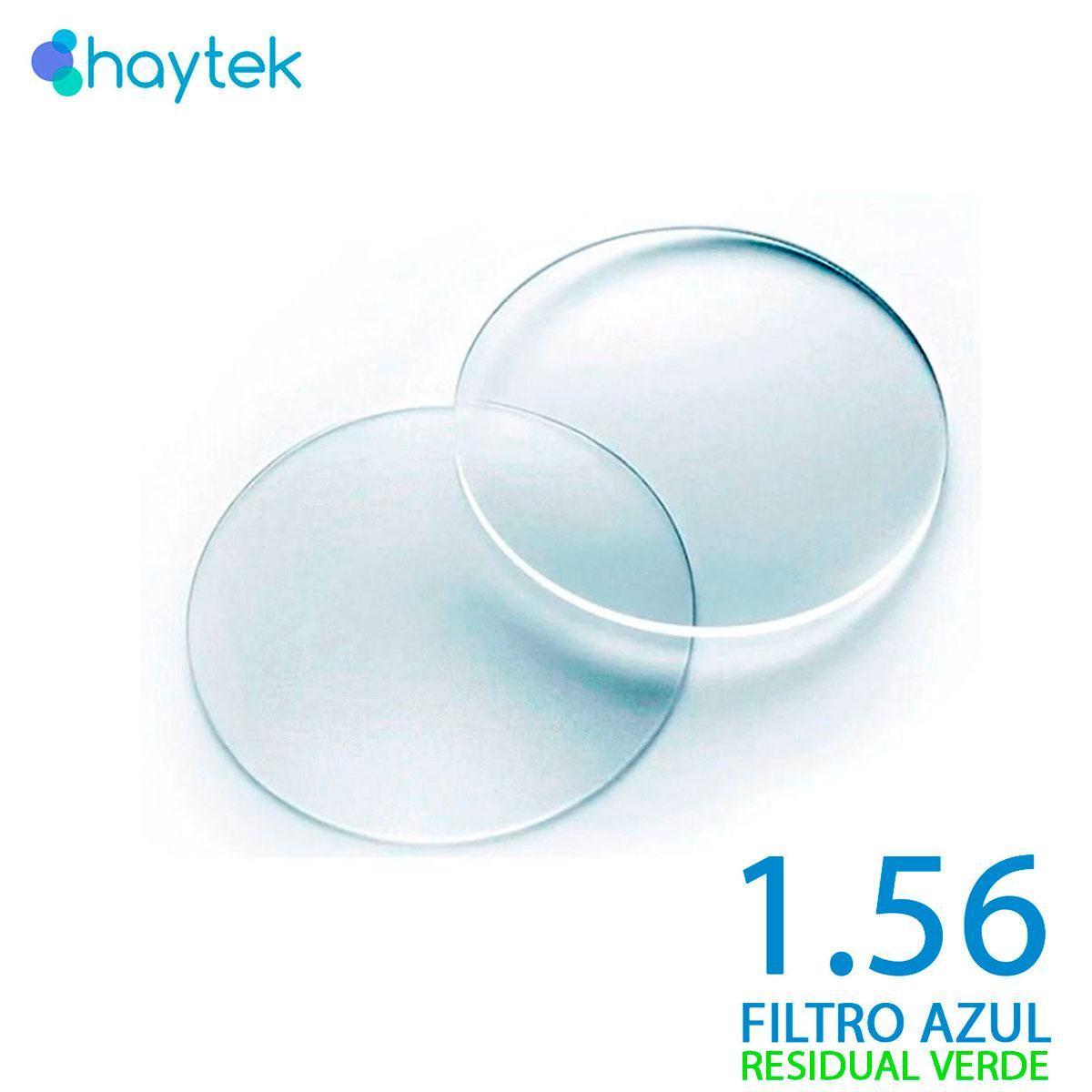 Lente de Grau Visão Simples Antirreflexo Filtro Azul Haytek 1.56 ...