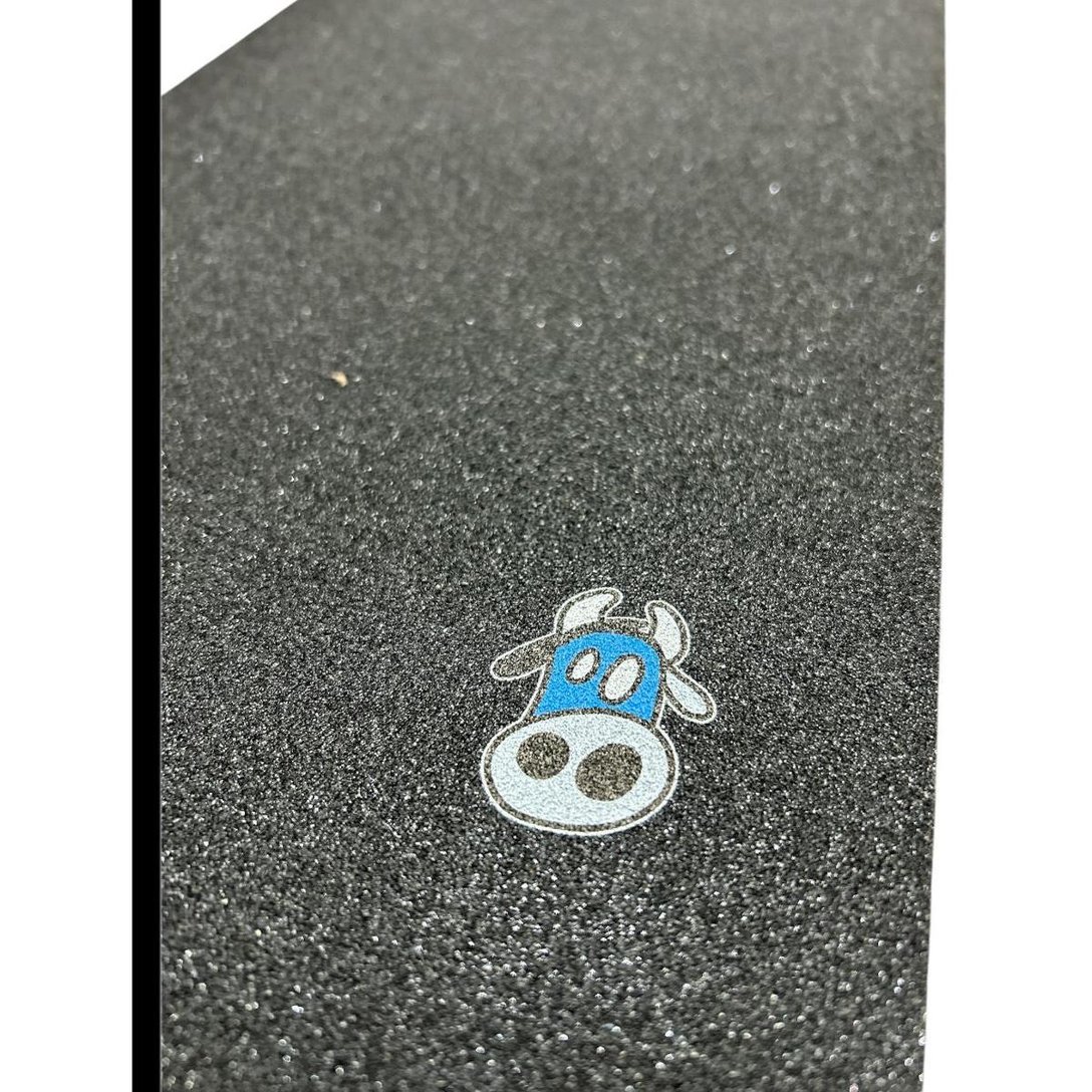 Lixa Skate Milk Black Logo Importada Emborrachada - Preto | Netshoes