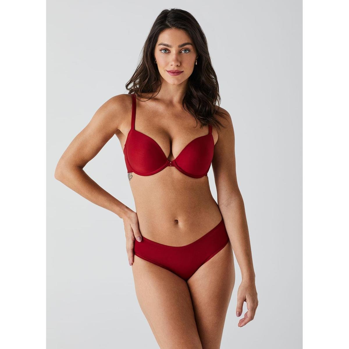 Liz Calcinha Biquini Evolve 50019 - Vermelho | Netshoes