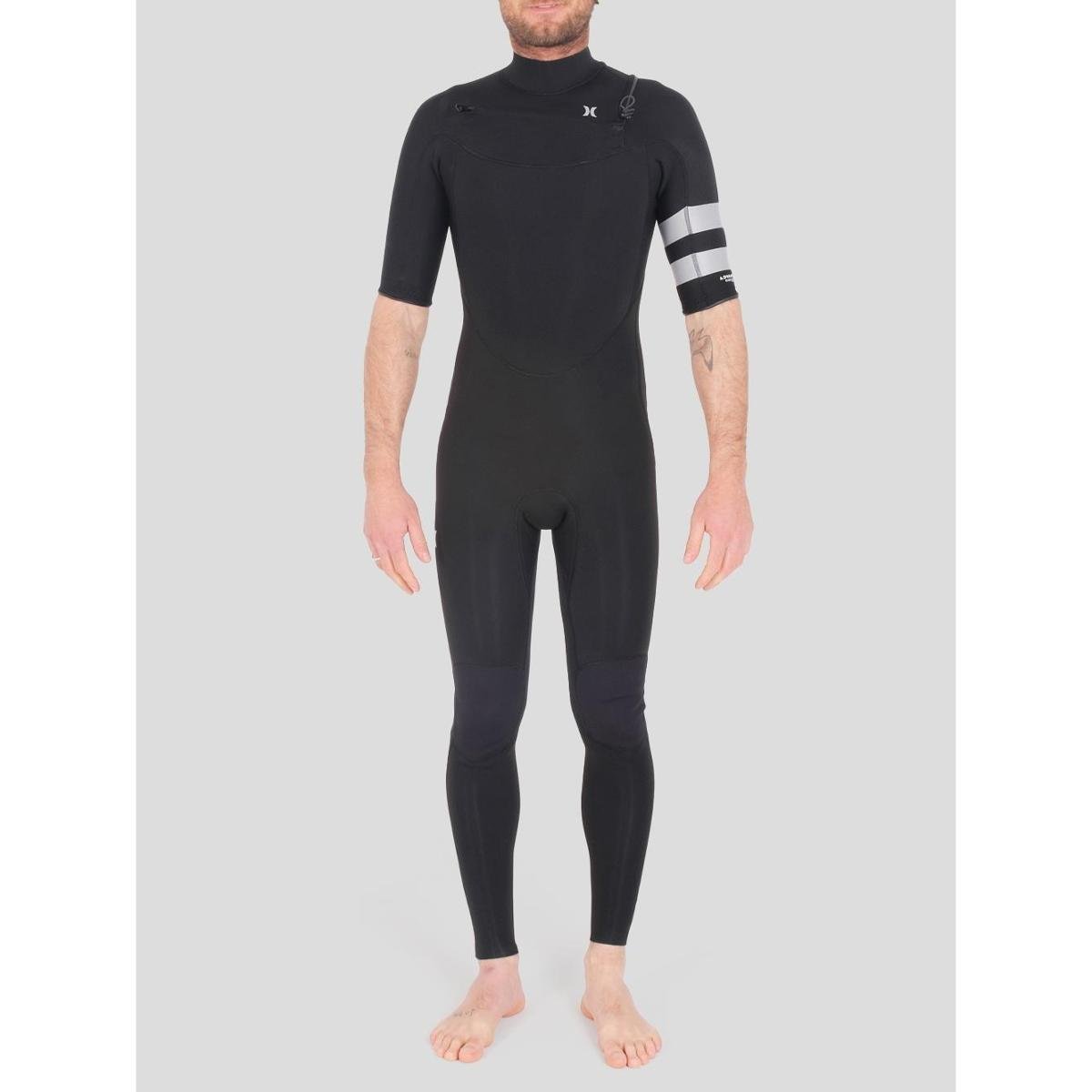 Long John Hurley Advantage Plus 2/2mm Ss Masculino - Preto | Netshoes