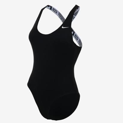Maiô Nike Logo Feminino - Preto | Netshoes