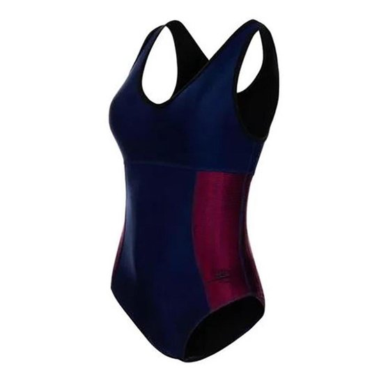 Maio Speedo Classic Modelador Com Bojo Feminino - Bege | Netshoes