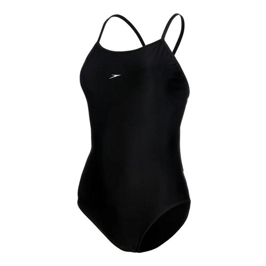 Maiô Speedo Maillot Skinny Adulto - Preto | Netshoes