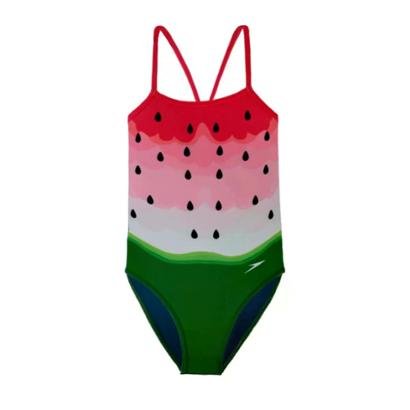 Maiô Speedo Open Watermelon Infantil - Vermelho | Netshoes