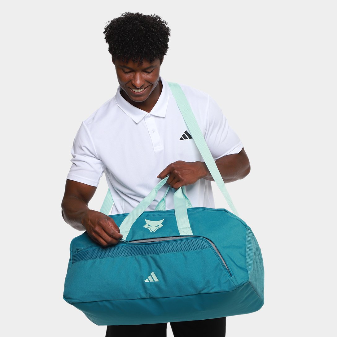 Mala Cruzeiro Adidas - Azul Turquesa | Netshoes