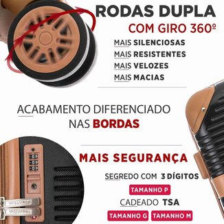 Mala Inovathi Polipropileno Tamanho G em promoção na Netshoes!