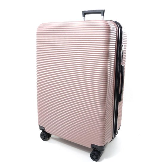 Mala de Viagem Grande com Rodinhas Duplas 360 graus e Cadeado Embutido ...