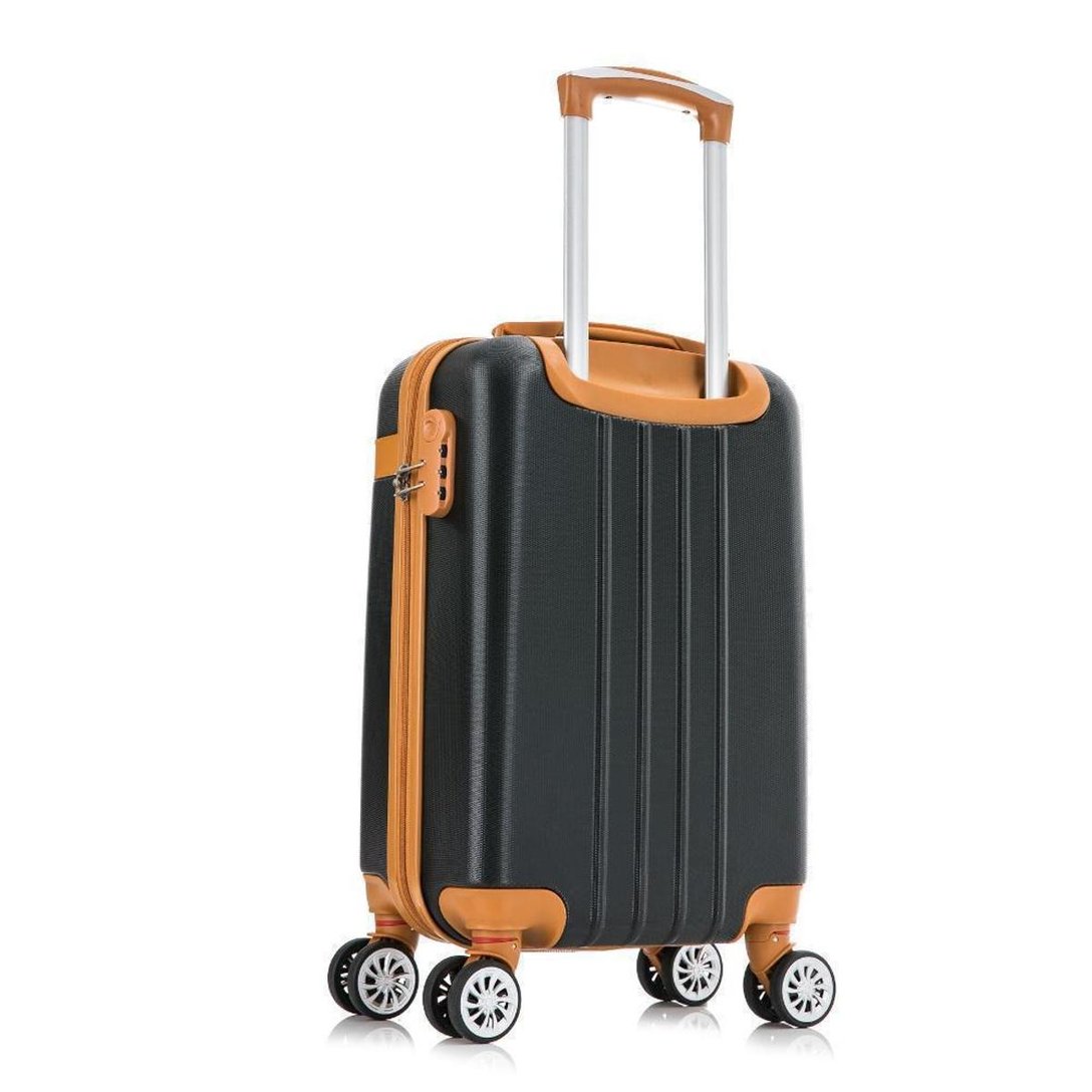 Mala de viagem pequena de bordo Bruges Swiss Move Preta - Preto | Netshoes