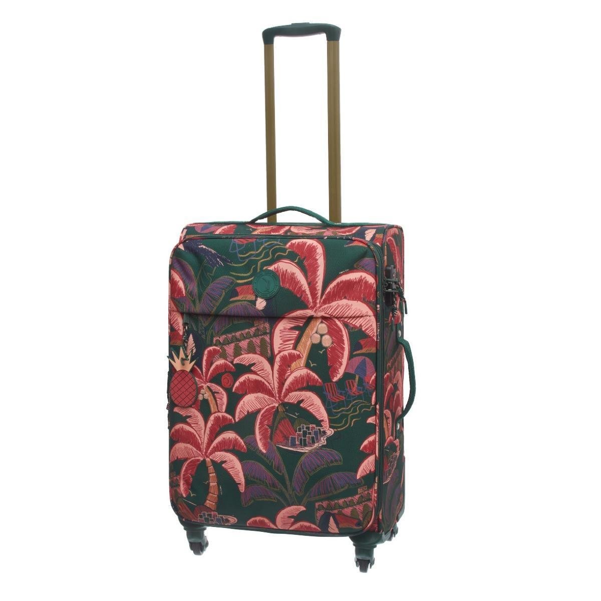 Mala Farm Me Leva Estampada Coqueiro Carioca G - Verde | Netshoes