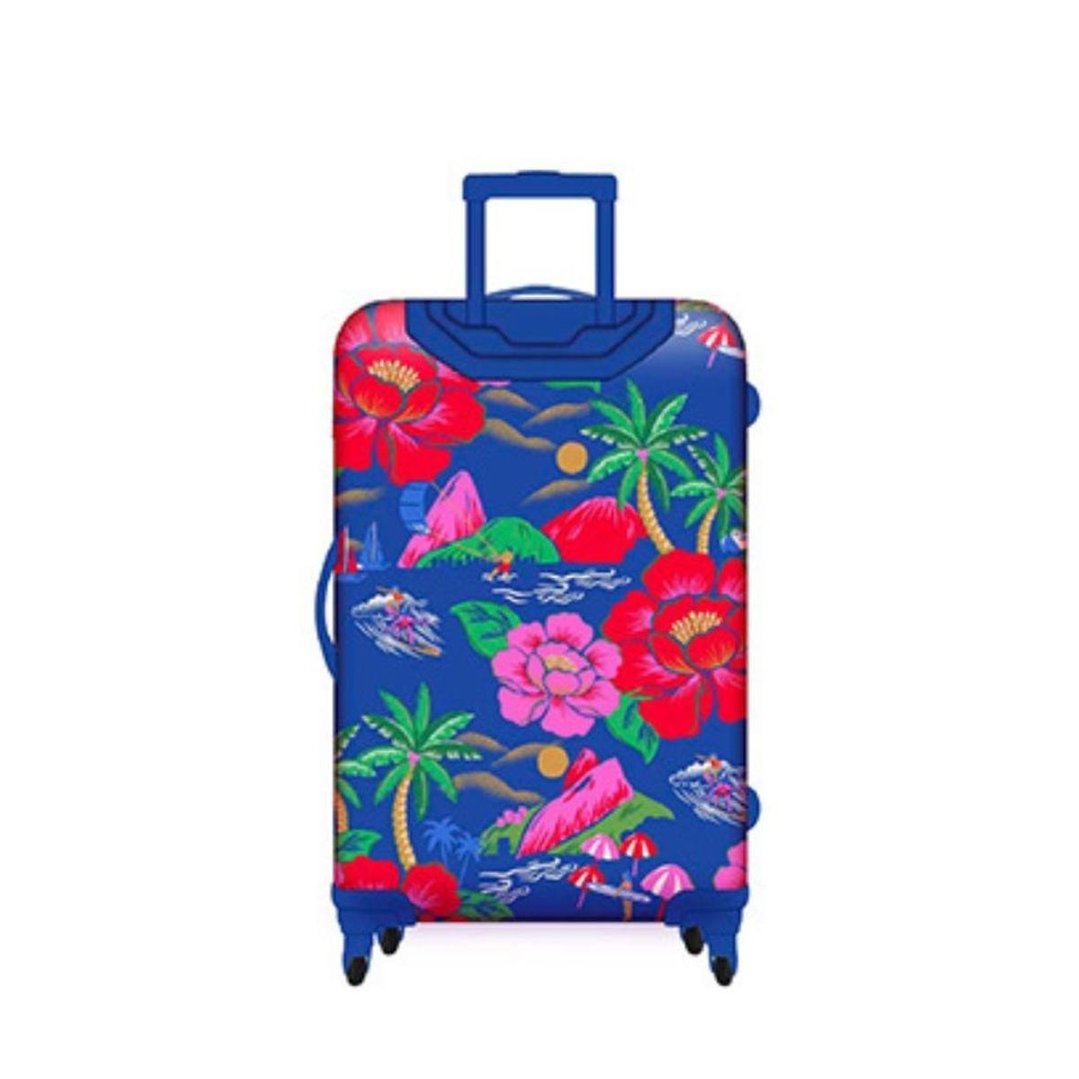 Mala Farm Me Rio De Flor - Azul | Netshoes