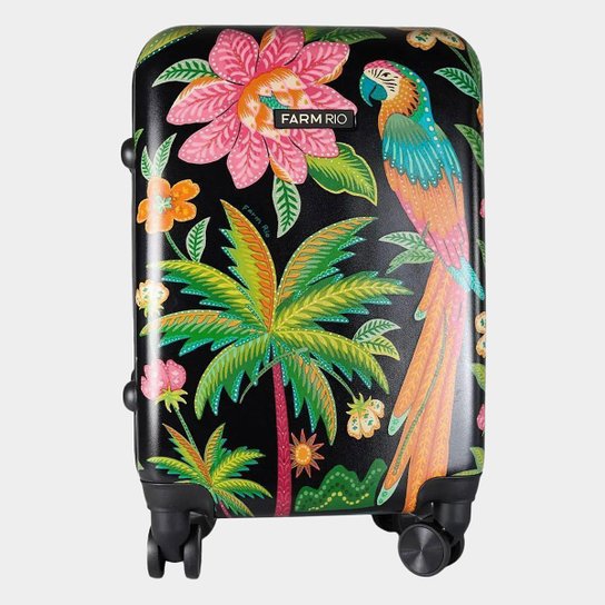 Mala Farm Samba Das Araras - Preto | Netshoes