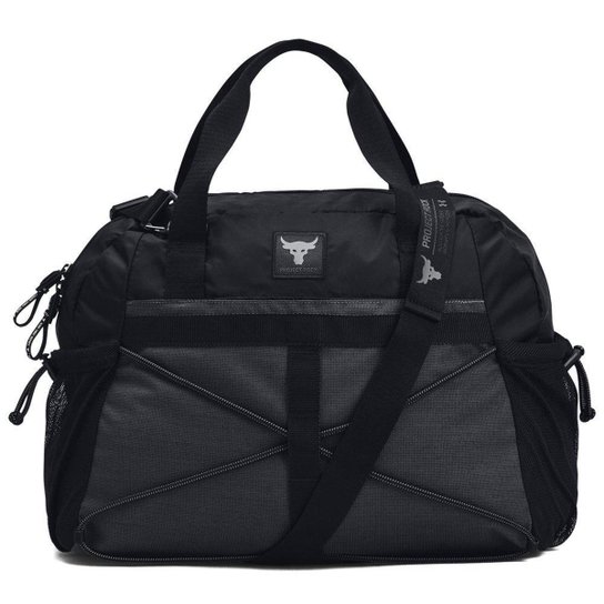 Mala Under Armour Project Rock Gym 25 Litros - Preto | Netshoes