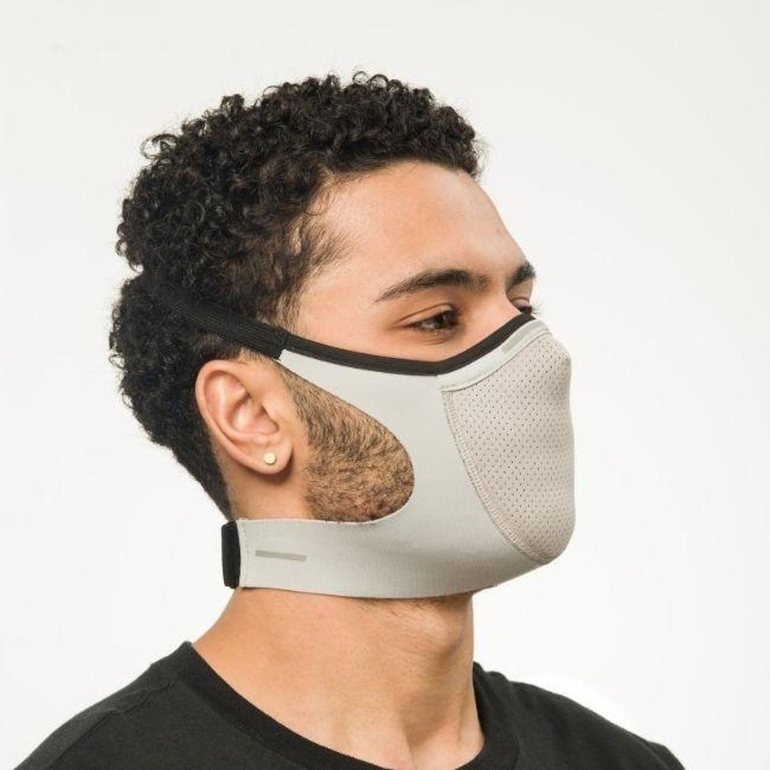 Máscara Esportiva Safe Sport - Cinza | Netshoes