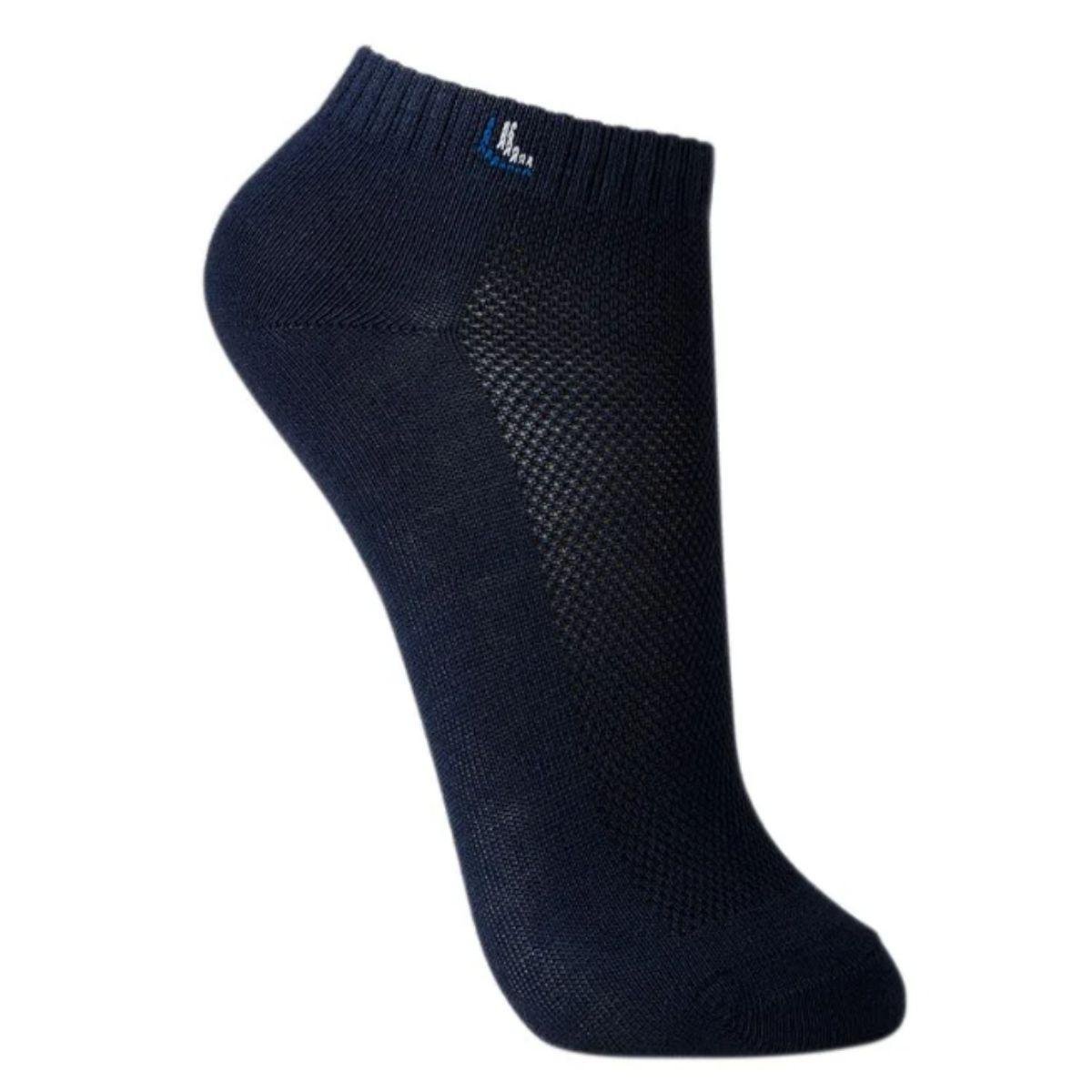 Meia Esportiva Básica Algodão com Poliamida Lupo Walk - Marinho | Netshoes
