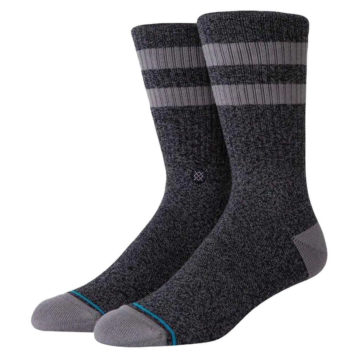 Meia Stance Joven Cano Alto Masculina - Preta M - Preto | Netshoes
