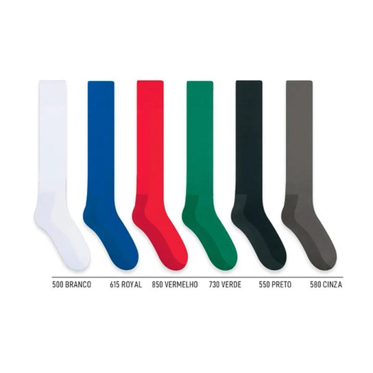 Meião Esportivo Para Futebol Selene - Vermelho | Netshoes