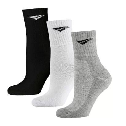 Meias Esportivas Penalty Kit c/3 pares grande 430331 Branco/Preto/Cinza ...