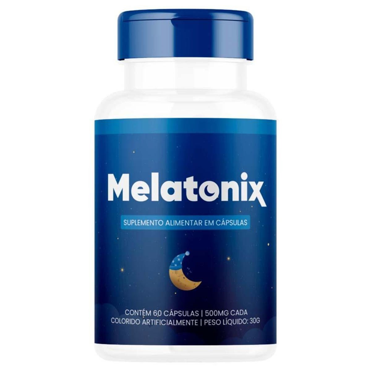 Melatonix Suplemento Alimentar - 60 Caps - Azul | Netshoes