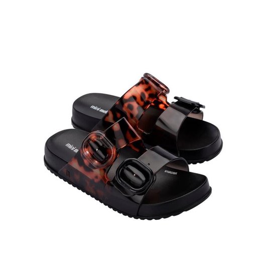 Melissa Mel Cozy Slide Inf - Preto | Netshoes