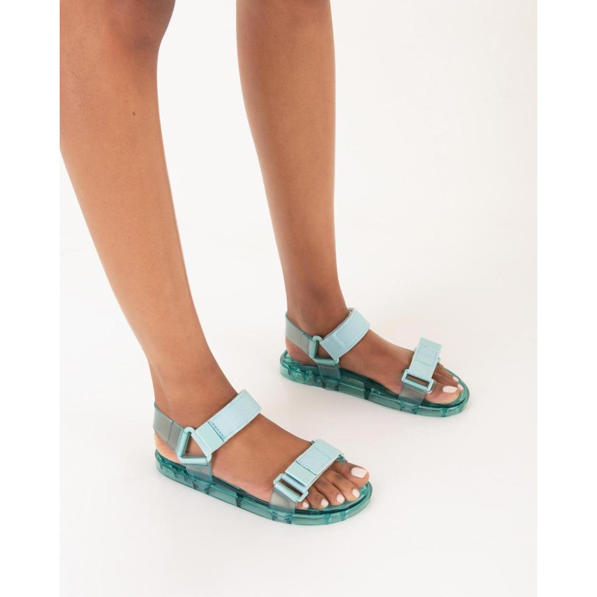 Melissa Wide Papete - Verde | Netshoes
