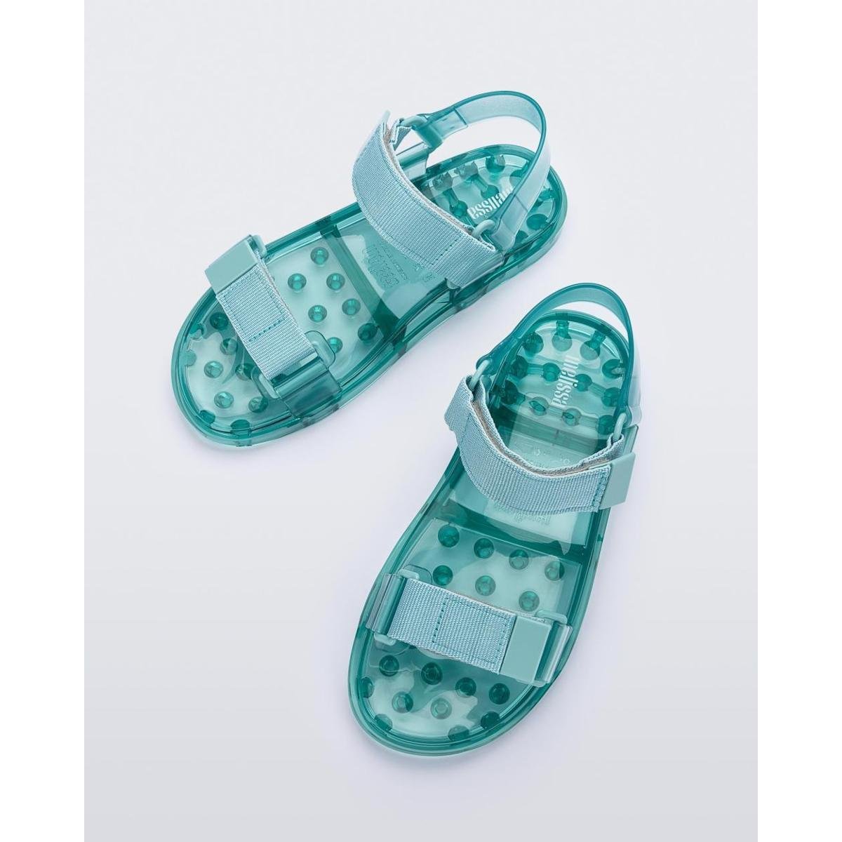 Melissa Wide Papete - Verde | Netshoes