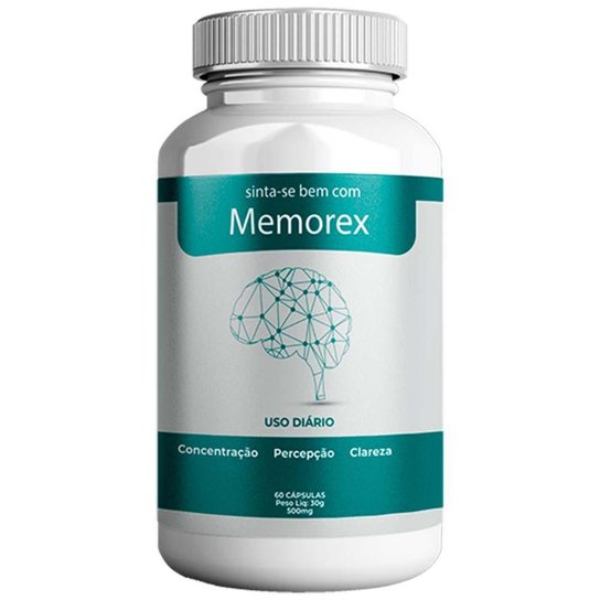 Memorex Suplemento Alimentar - 60 Caps - Azul | Netshoes