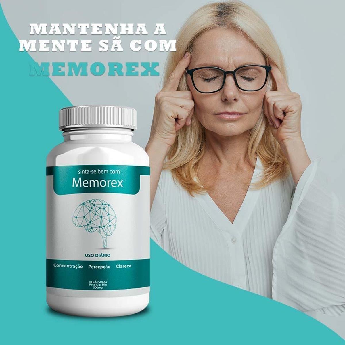 Memorex Suplemento Neural - 60 Caps - Verde | Netshoes