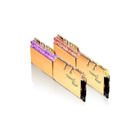 Memória RAM G.Skill Trident Z Royal Gold RGB 16GB (2X8GB), DDR4 ...