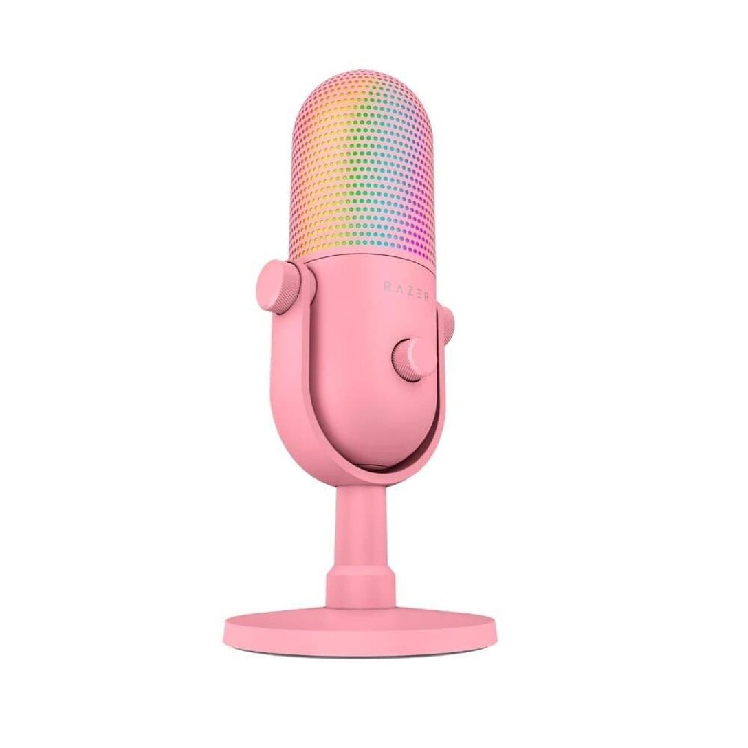 Microfone Razer Seiren V3, Chroma RGB, USB, Quartz - RZ1905060300 ...