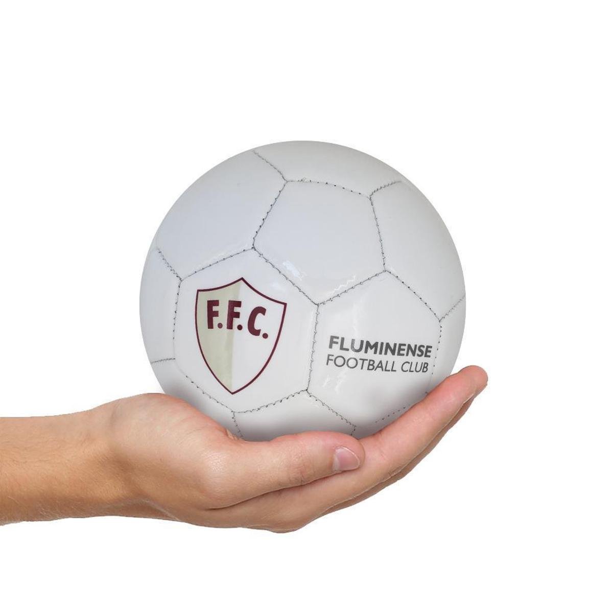Mini Bola Oficial Fluminense FLU-MINI-BR2 - Branco | Netshoes
