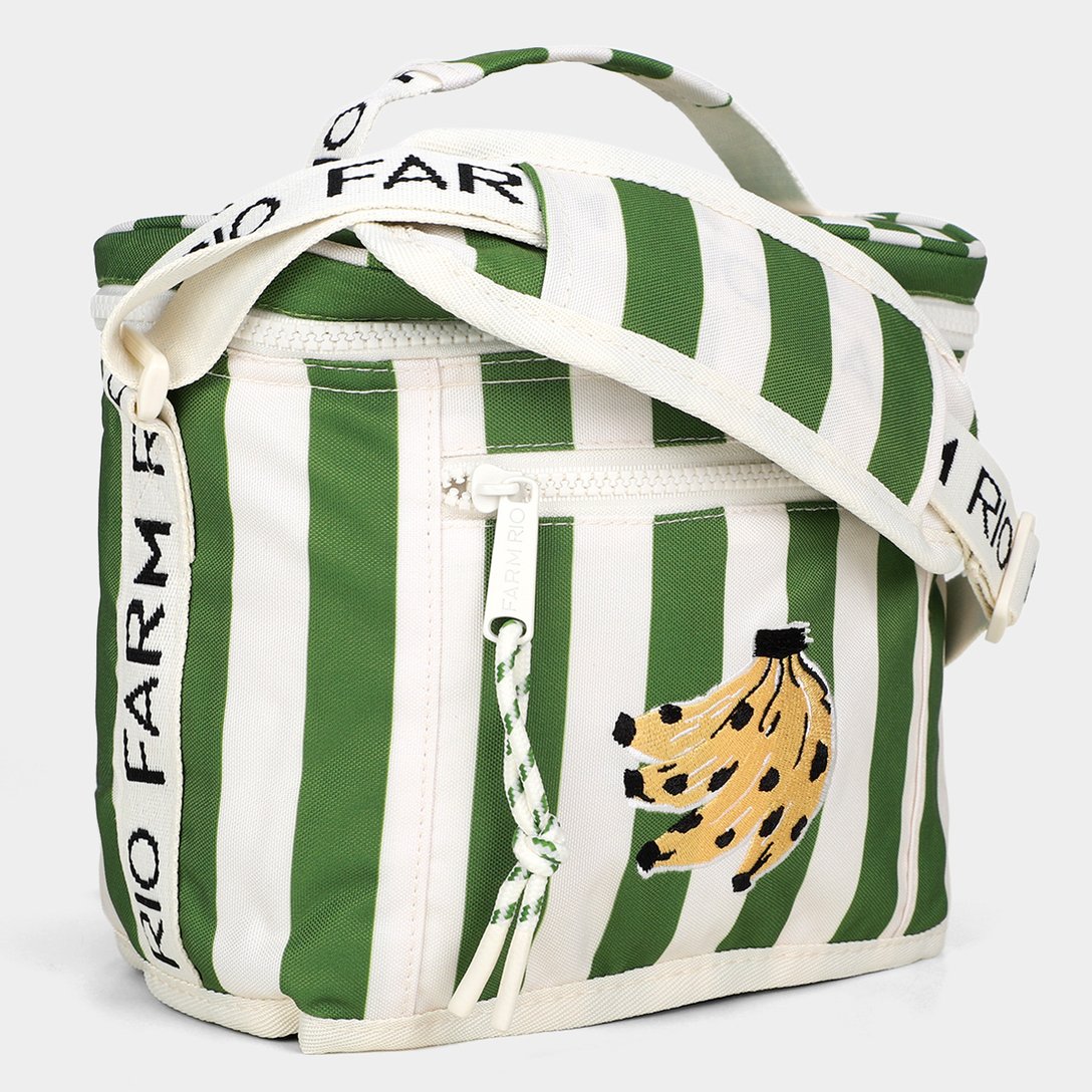 Mini Cooler Farm Farofa Banana Tropical - Colorido | Netshoes