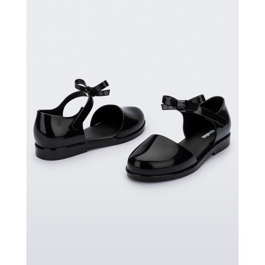 Mini Melissa Amy Infantil - Preto | Netshoes