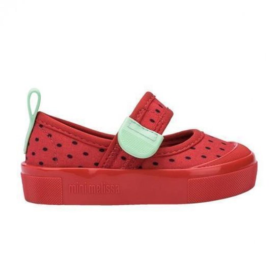 Mini Melissa Basic Fruitland Baby Feminina - Vermelho | Netshoes
