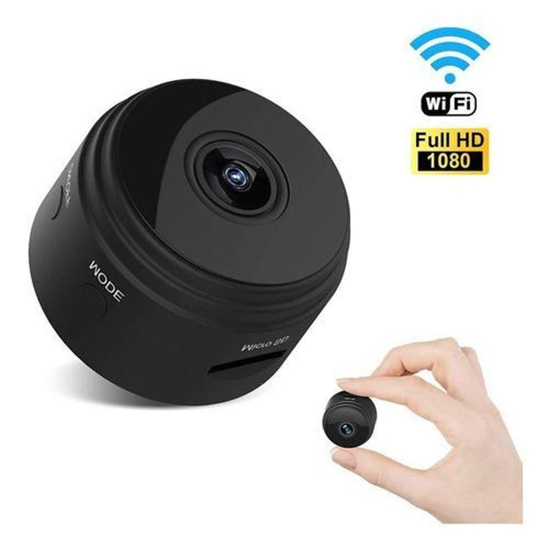 Mini Micro Câmera WiFi 1080p A9 Monitoramento Segurança HD Wireless ...